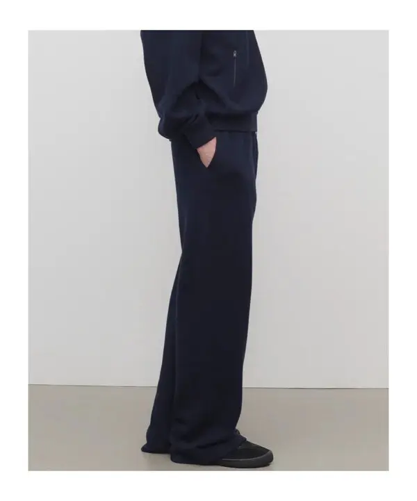 THE ROW Zaven Elasticated Trousers - Black