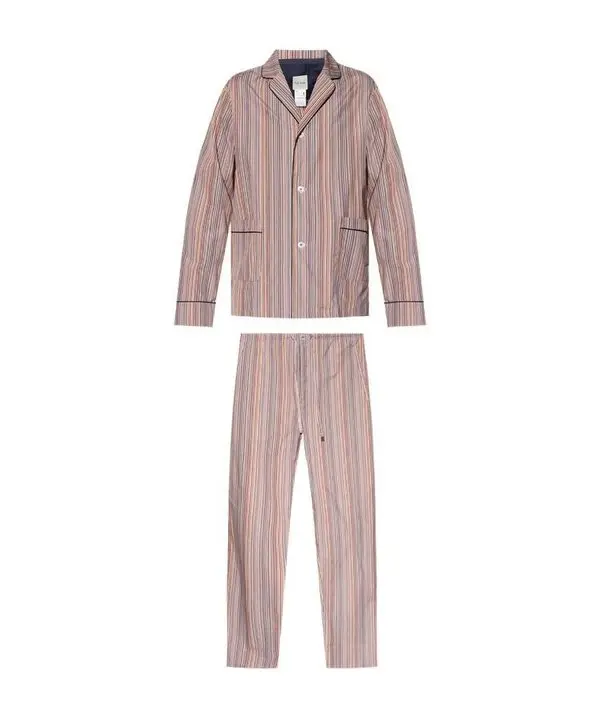Paul Smith Two Piece Pyjama Set - Nude