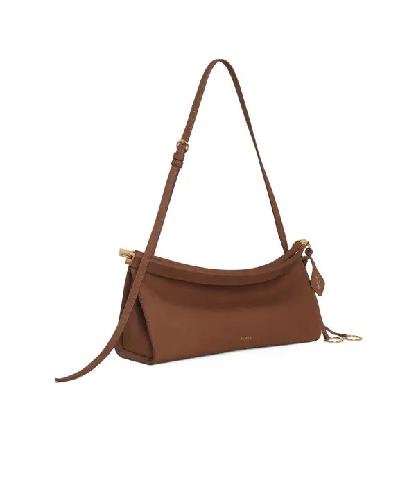 Alaïa Le Click East West Medium Shoulder Bag - Brown
