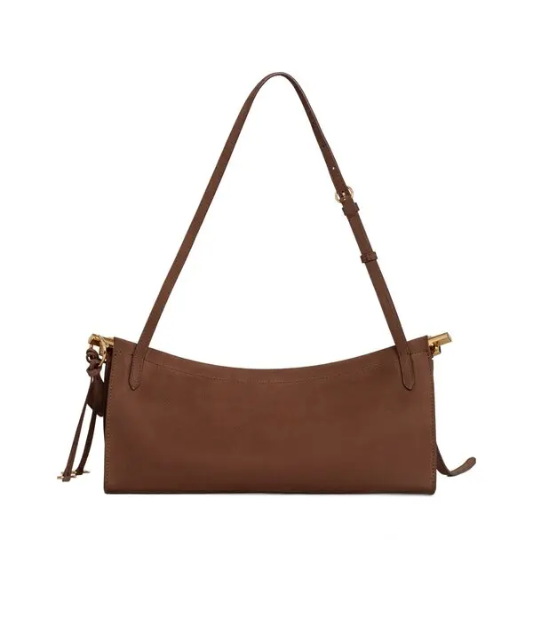 Alaïa Le Click East West Medium Shoulder Bag - Brown