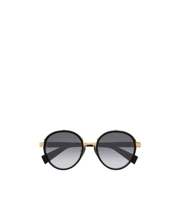 Balmain Round Frame Tinted Sunglasses - Black