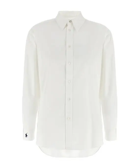 Polo Ralph Lauren Embroidered Cotton-poplin Shirt