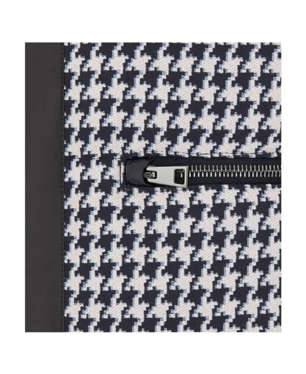 Dior Houndstooth Zip-up Jacket