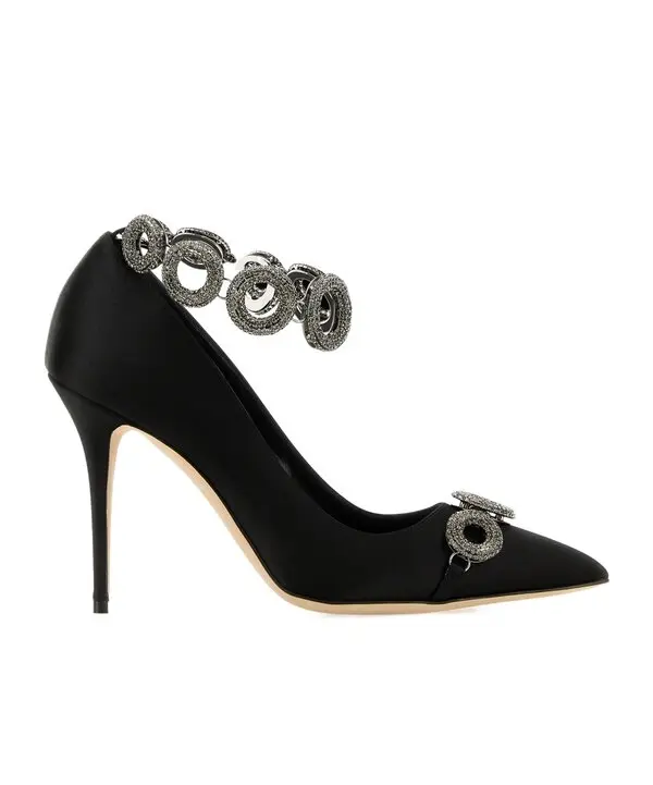 Manolo Blahnik Embellished Stiletto Pumps