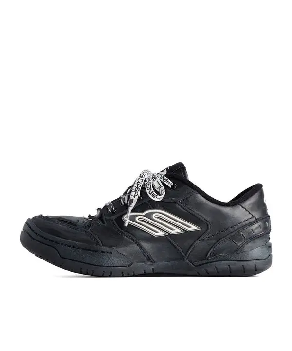 Balenciaga Hamptons Low Top Sneakers - Black