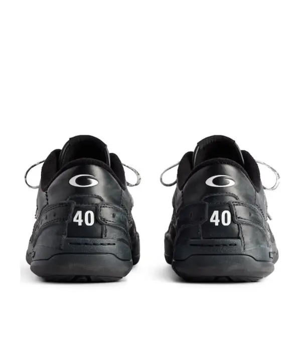 Balenciaga Hamptons Low Top Sneakers - Black