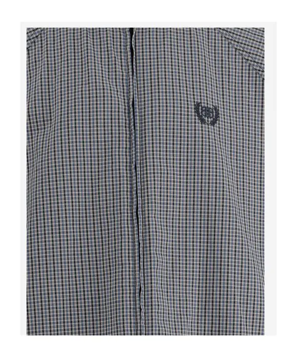 Balenciaga Checked Zip-up Jacket