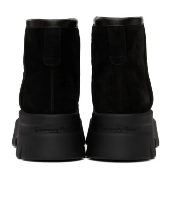 GIANVITO ROSSI Round Toe Thick Sole Short Boots