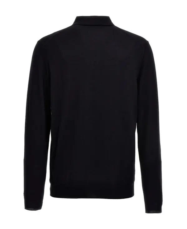 ZANONE Long Sleeved Polo Shirt