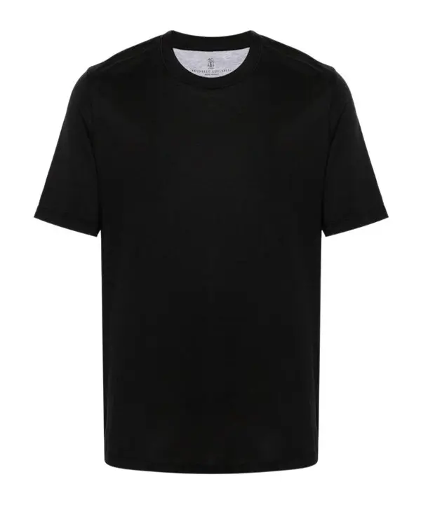 Brunello Cucinelli Short Sleeved Crewneck T-shirt
