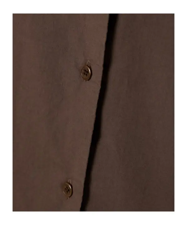 NILI LOTAN Amante" Poplin Shirt - Brown