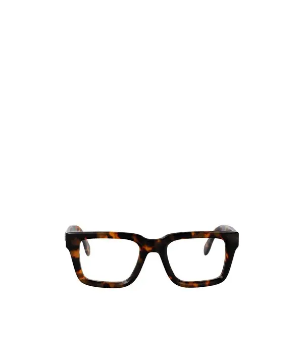 Palm Angels Tortoiseshell Effect D-frame Eyeglasses - Black
