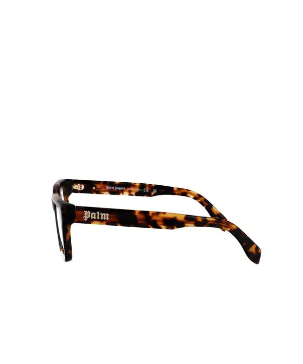 Palm Angels Tortoiseshell Effect D-frame Eyeglasses