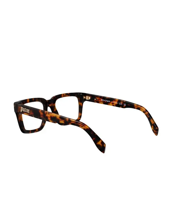 Palm Angels Tortoiseshell Effect D-frame Eyeglasses
