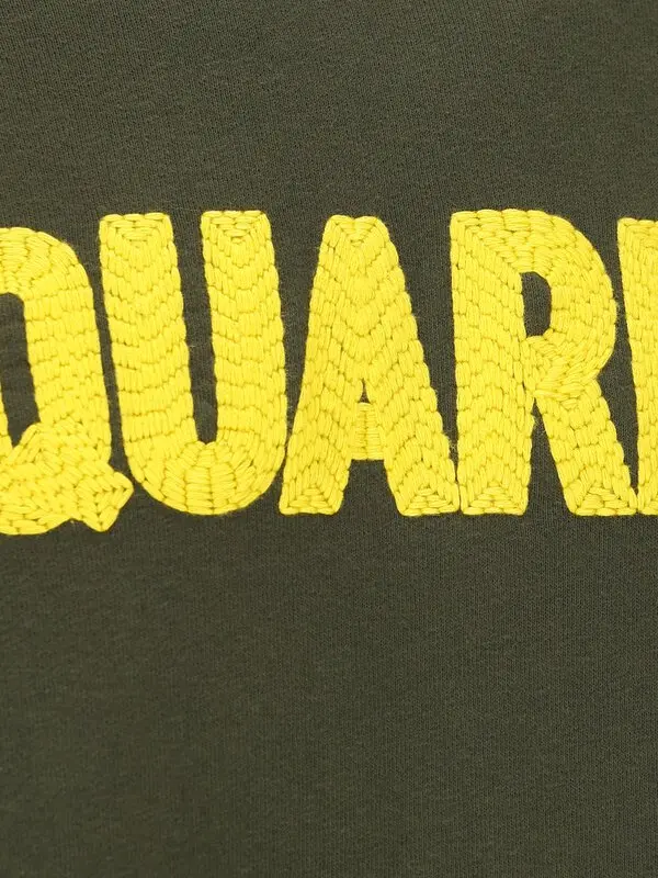 Dsquared2 Panelled Drawstring Hoodie