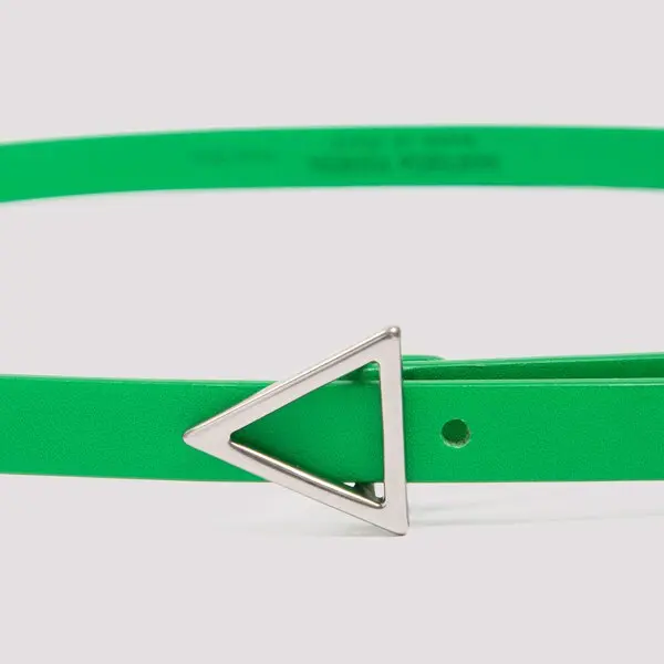 Bottega Veneta Triangle Buckle Thin Belt
