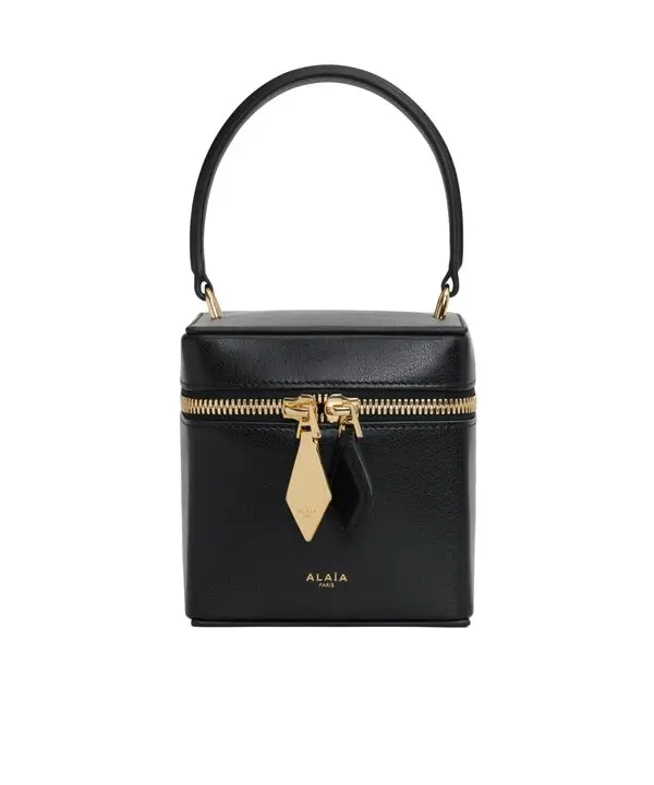 Alaïa Cube Vanity Case - Black