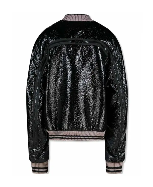 Dries Van Noten Long Sleeve Bomber Jacket - Black
