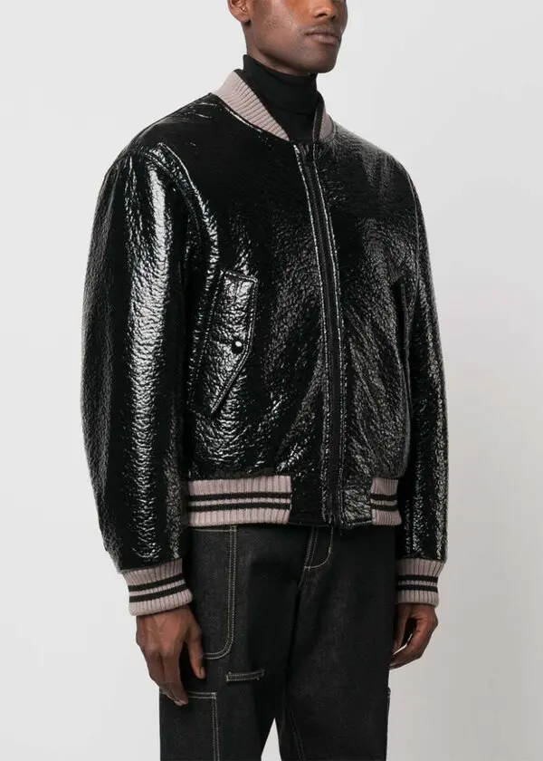 Dries Van Noten Long Sleeve Bomber Jacket