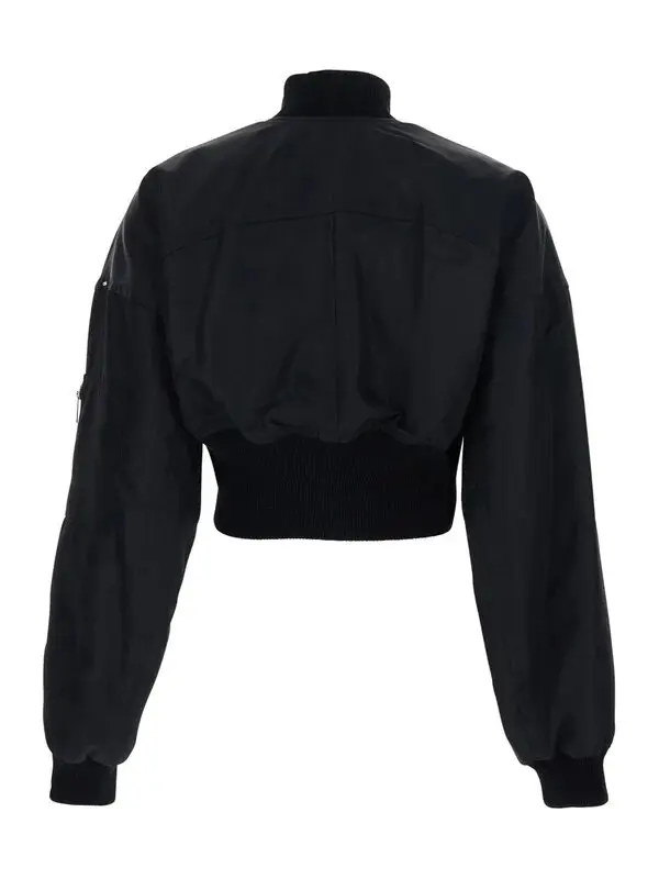 Sportmax Cropped Bomber Jacket