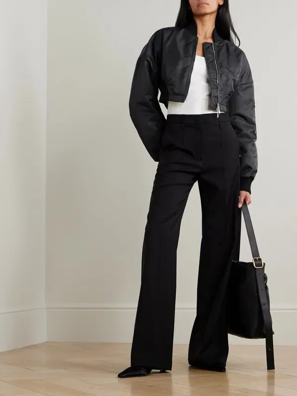 Sportmax Cropped Bomber Jacket