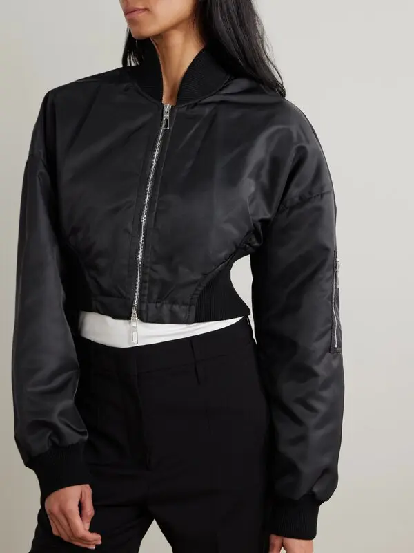 Sportmax Cropped Bomber Jacket