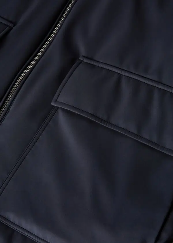 Loro Piana Hooded Zip-up Casual Jacket