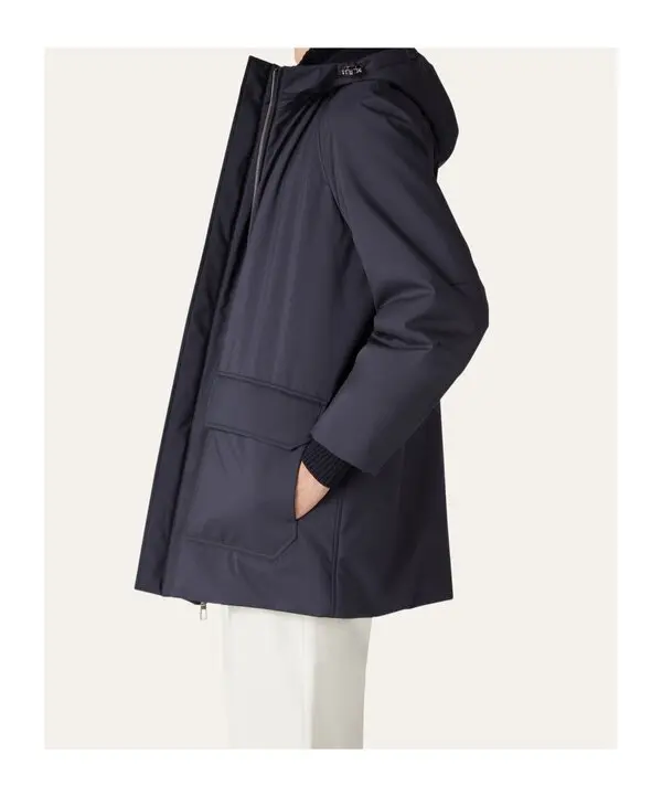 Loro Piana Hooded Zip-up Casual Jacket