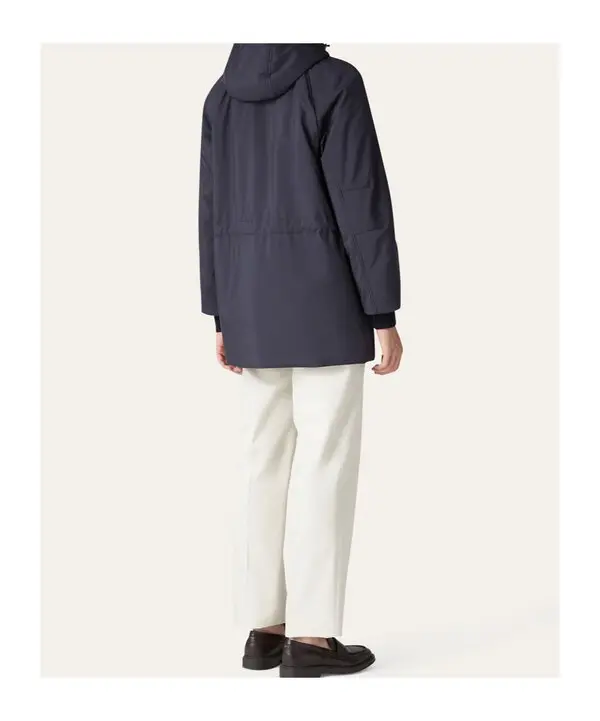 Loro Piana Hooded Zip-up Casual Jacket