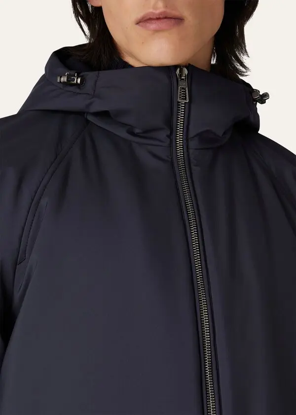 Loro Piana Hooded Zip-up Casual Jacket