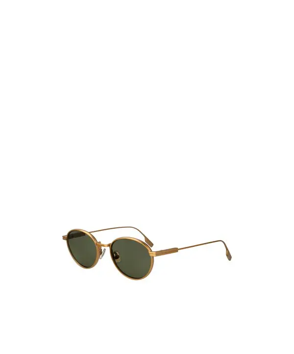 Zegna Oval Frame Sunglasses