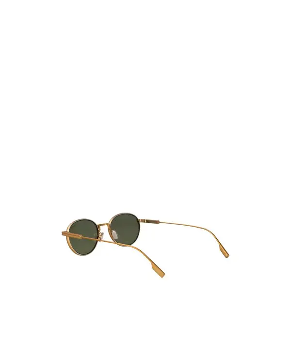 Zegna Oval Frame Sunglasses