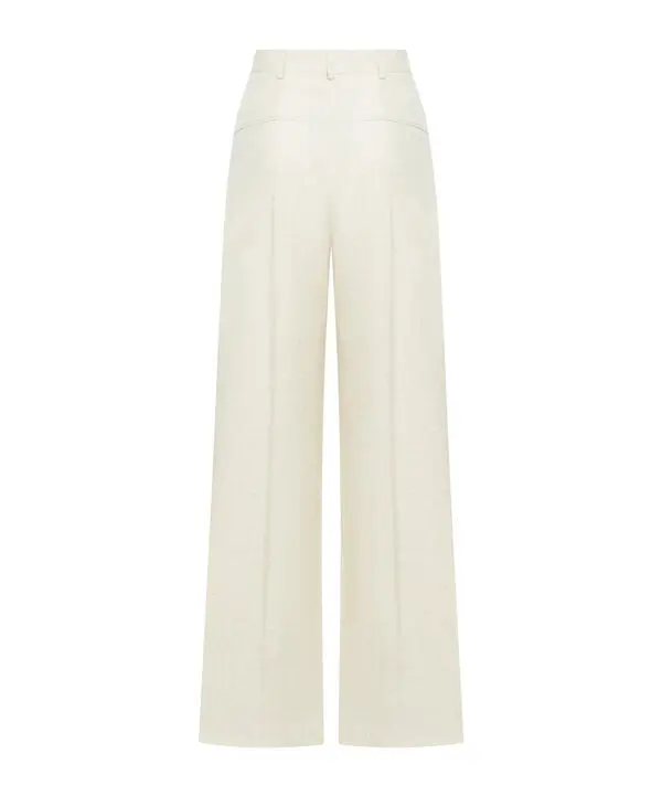 Jacquemus Buckle Detailed Wide-leg Trousers