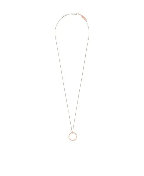 MAISON MARGIELA Numerical Ring Detail Necklace - Yellow