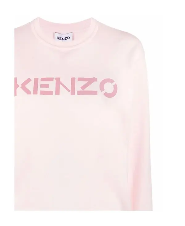 Kenzo Logo Design Crew Neck Sweater