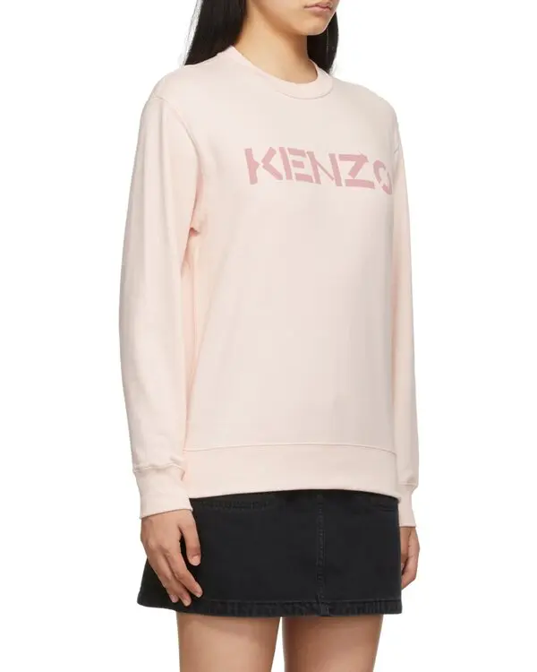 Kenzo Logo Design Crew Neck Sweater