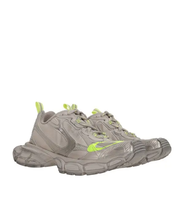 Balenciaga Panelled Detail Sneakers - Grey