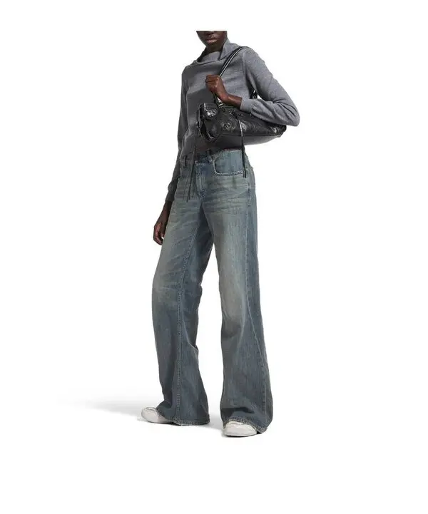 Balenciaga Wide-leg Jeans - Blue