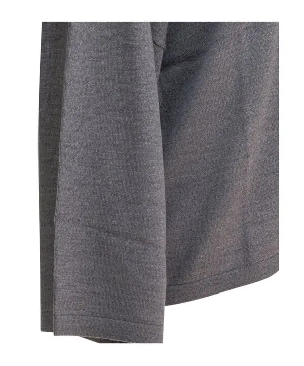 Khaite Darcy Crewneck Pullover In Fine Merino Wool - Grey