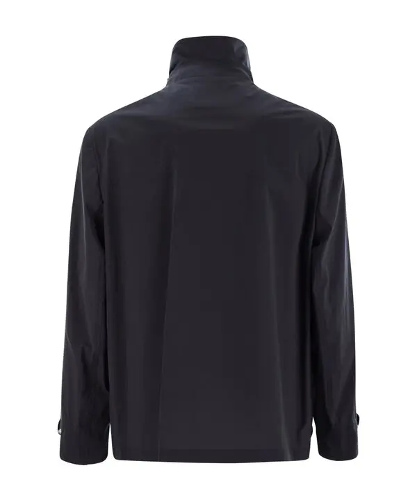 Brunello Cucinelli High-neck Long-sleeve Jacket