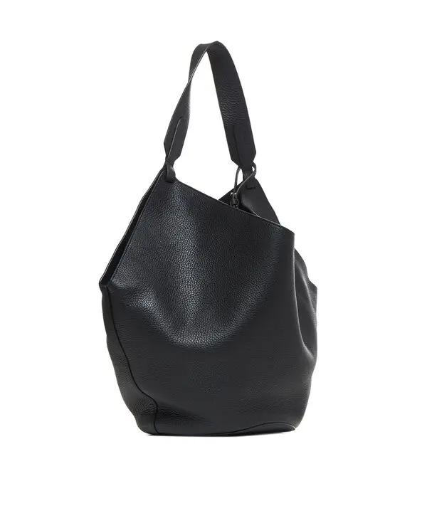 Khaite Lotus Medium Tote Bag - Black