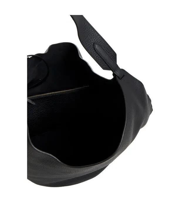 Khaite Lotus Medium Tote Bag - Black