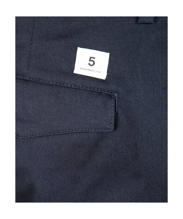 DEPARTMENT 5 Pressed-crease Tailored Trousers - Navy