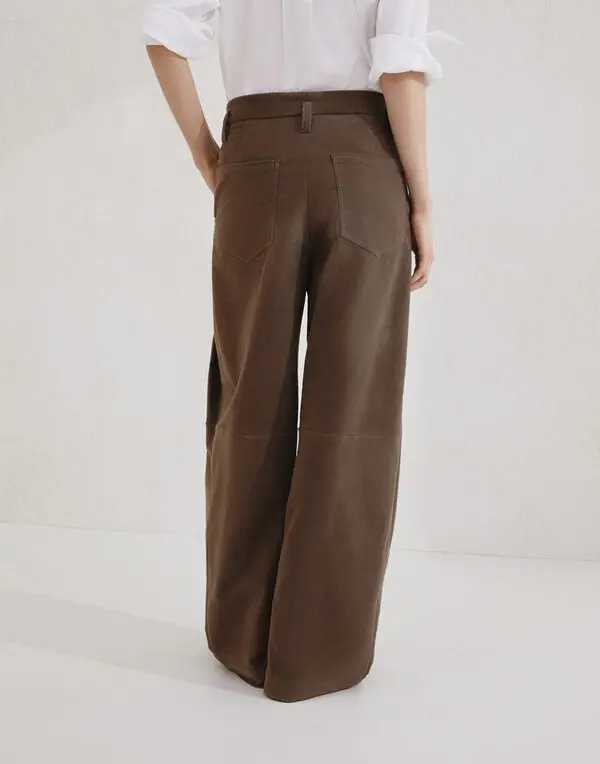Brunello Cucinelli Monili Detailed Straight-leg Trousers