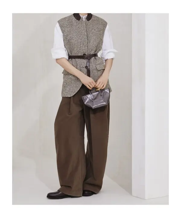 Brunello Cucinelli Monili Detailed Straight-leg Trousers