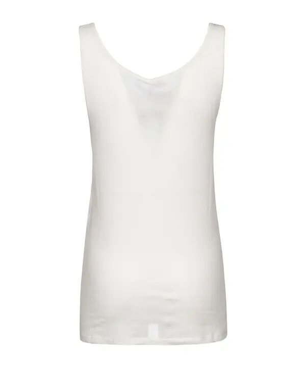 Saint Laurent Sleeveless Ribbed Tank Top - No