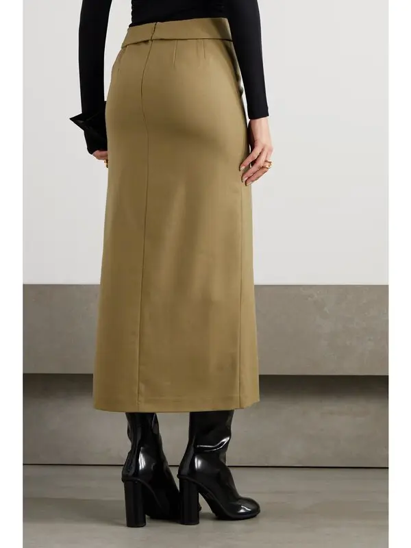Dries Van Noten Midi Skirt With Slit