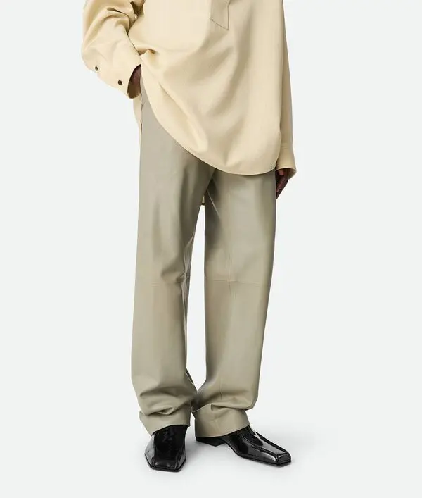 Bottega Veneta Square Toe Loafers