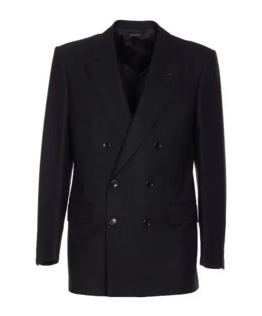 TOM FORD Wool Double-breasted Coat