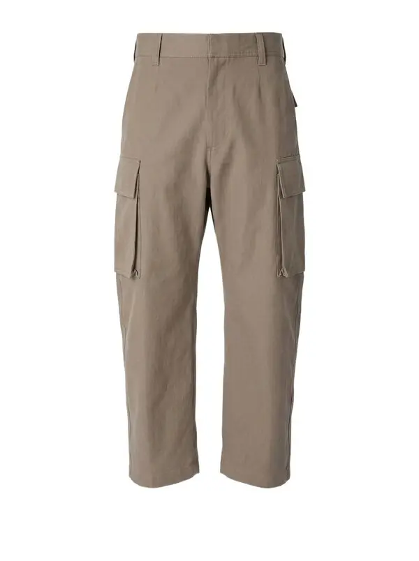 Bottega Veneta Twill Cargo Pants - Sealed Grey